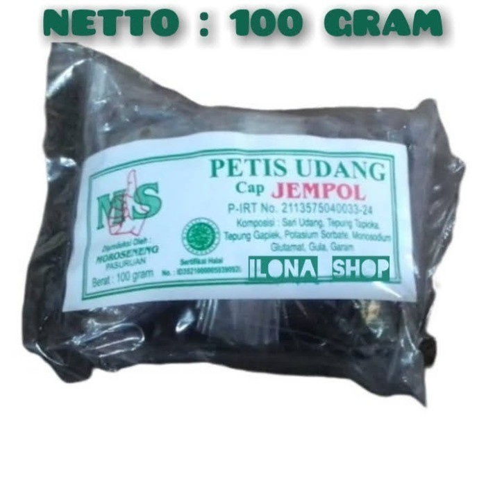 Jual PETIS UDANG CAP JEMPOL MOROSENENG KHAS PASURUAN KEMASAN 100GR | Shopee Indonesia
