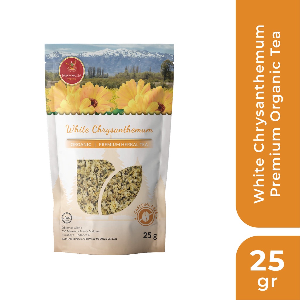 Jual Mamacia Treats Teh Bunga White Chrysanthemum Tea (Exclusive Pack ...