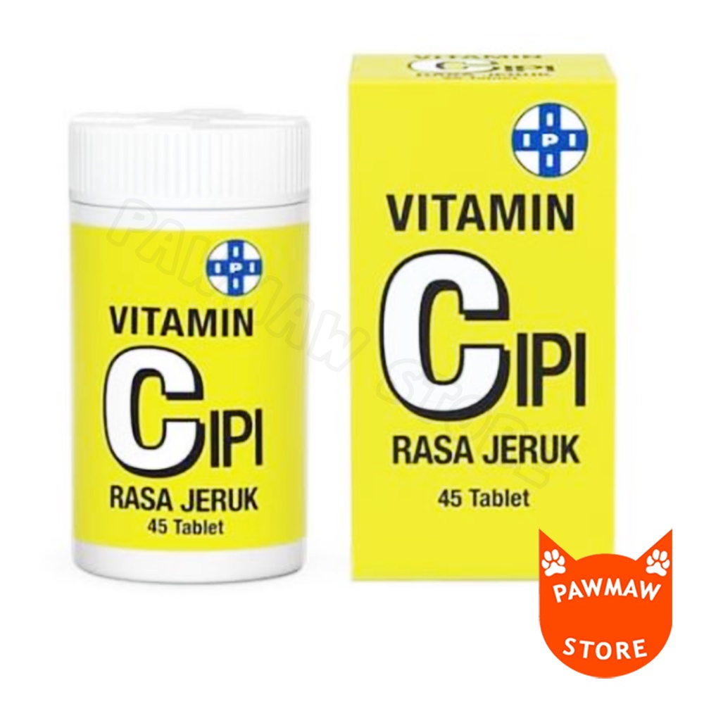 Jual Vitamin IPI Vit C Rasa Jeruk 1 Botol Isi 45 Tablet ORIGINAL ( PCS ) | Shopee Indonesia