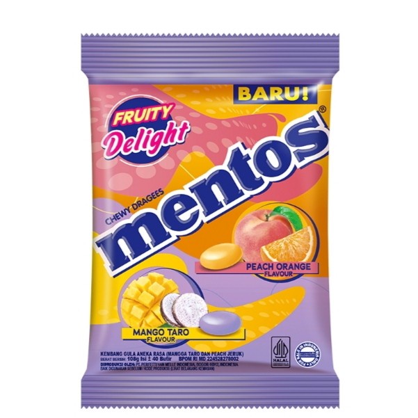 Jual Mentos Fruity Delight 108 gr | Shopee Indonesia