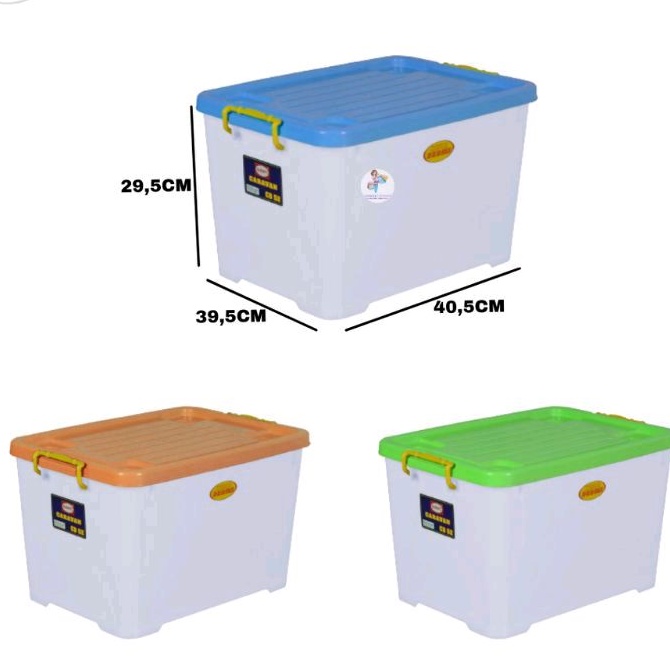 Jual Box container plastik CB 52 Shinpo Roda | Shopee Indonesia