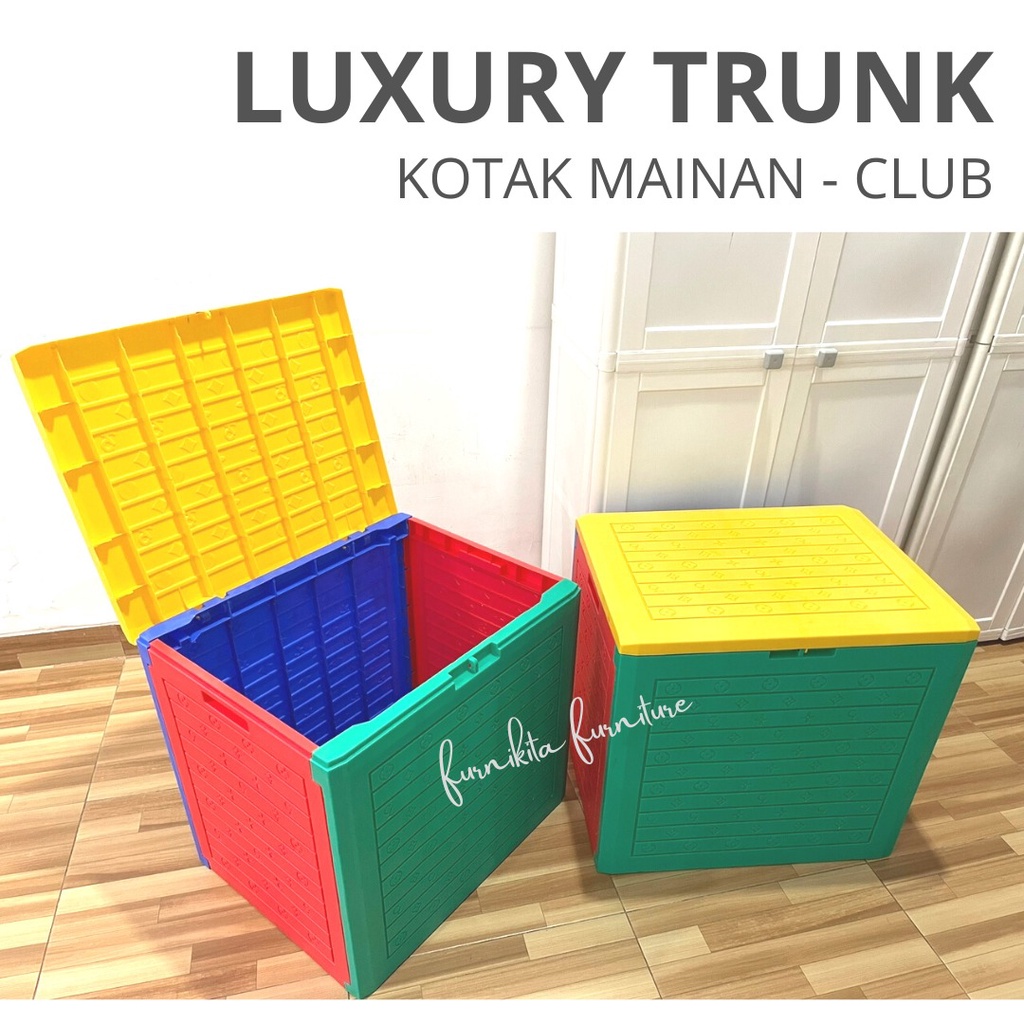 Jual KOTAK BOX MAINAN PLASTIK CLUB - LUXURY TRUNK UKURAN BESAR | Shopee ...