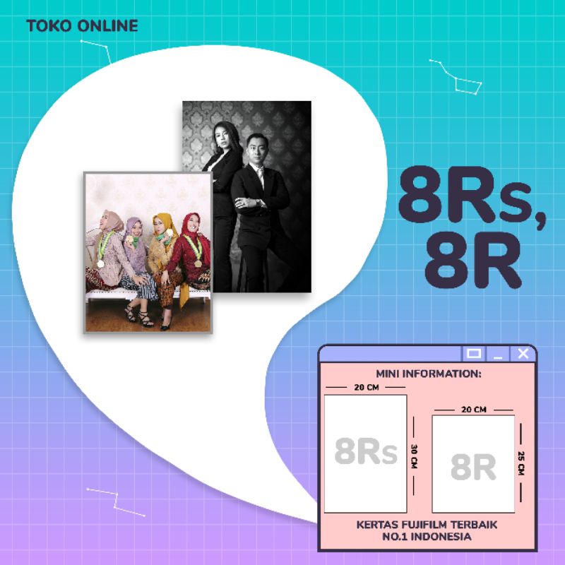 Jual Cetak 8Rs foto lab/cetak foto 8Rs paper FUJIFILM | Shopee Indonesia