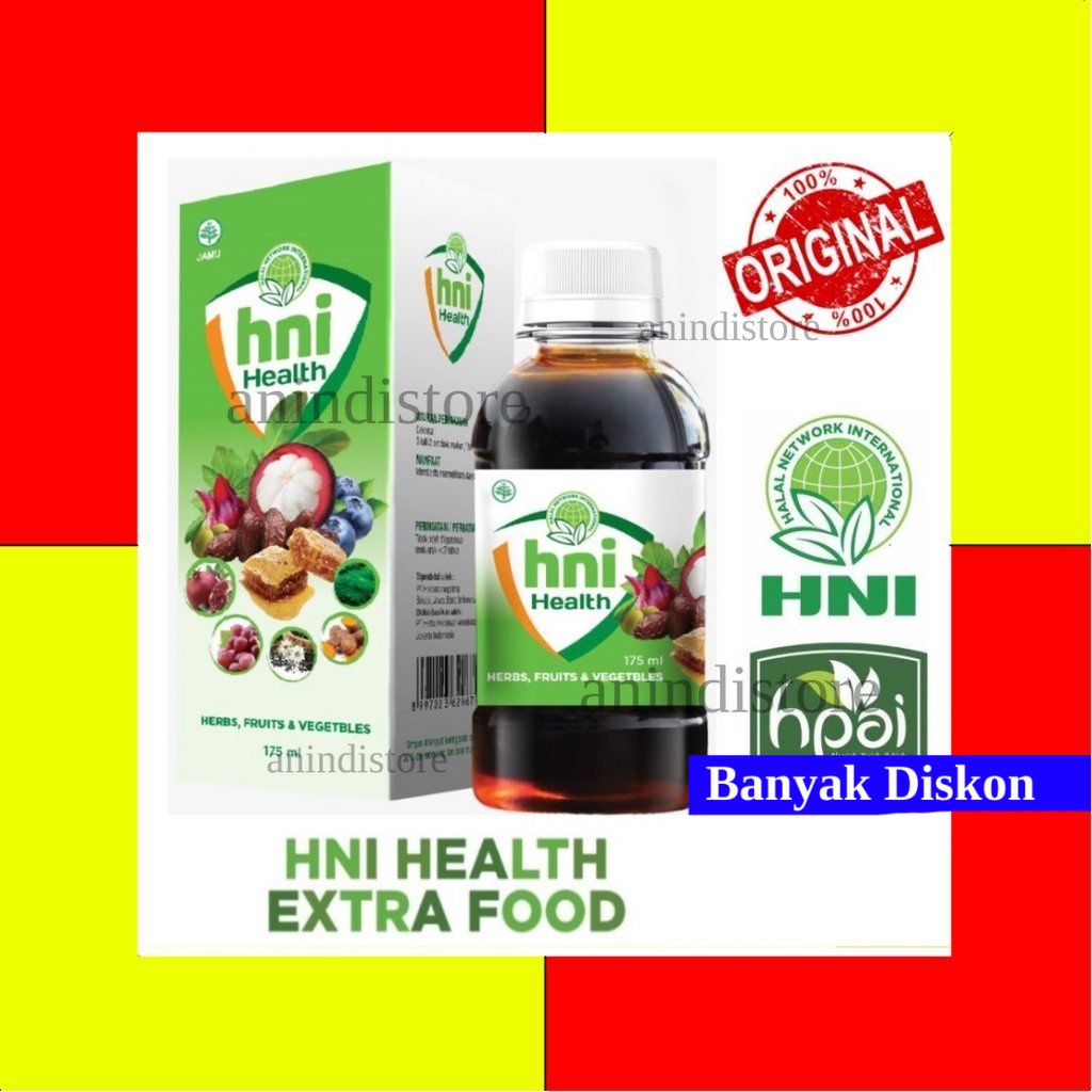 Jual EXTRAFOOD HNI HEALTH- HNI HPAI ORIGINAL [AND01] | Shopee Indonesia