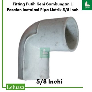 Jual Fitting Knie Putih Keni Sambungan L Paralon Instalasi Pipa Listrik ...
