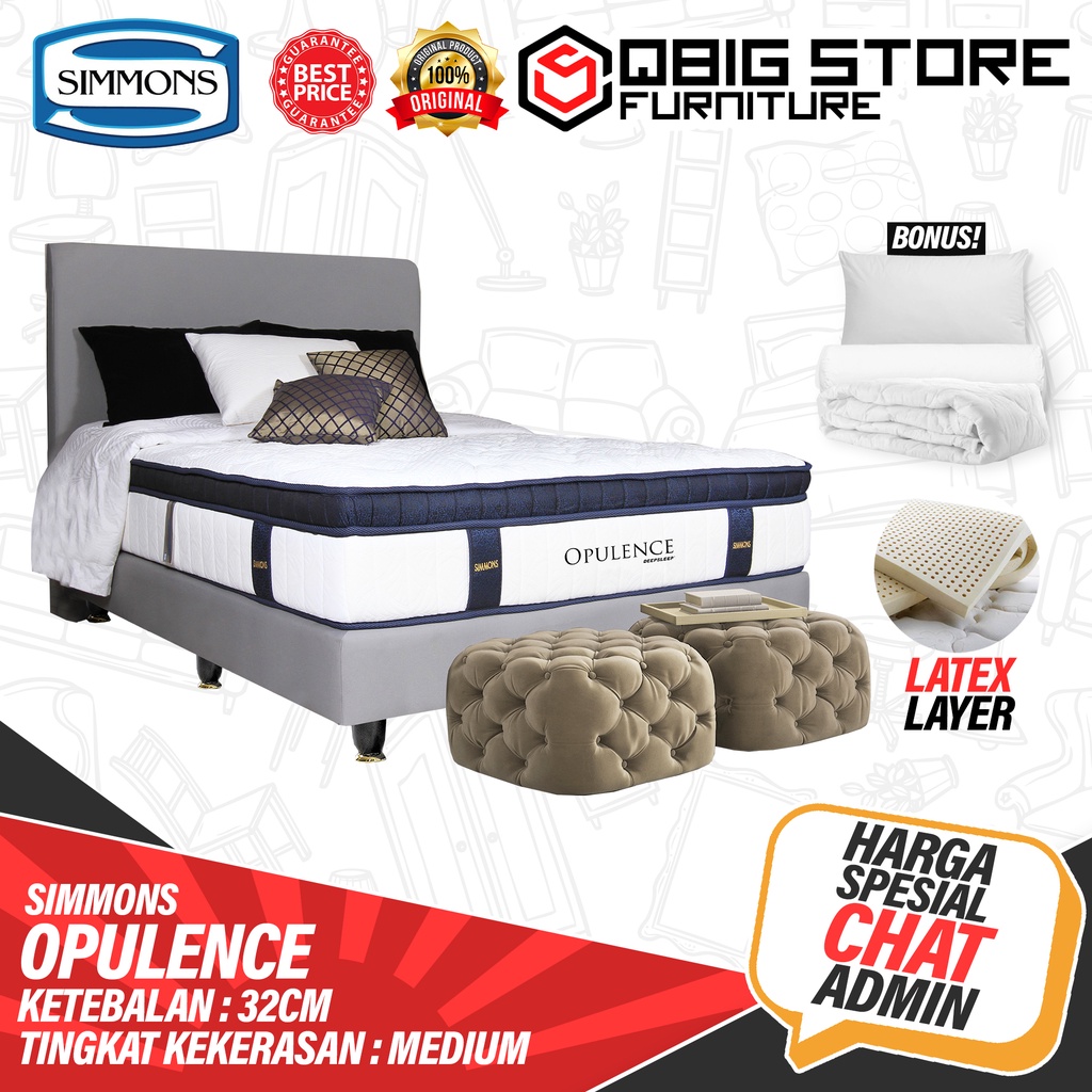 Jual Springbed SIMMONS Opulence Kasur / Spring bed Simmons Matrass ...