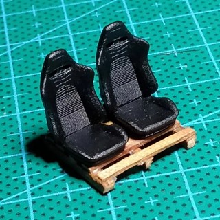 Jual Parvus Model Bucket Seat V4 1 64 Custom Diecast Hot Wheels RECARO ...