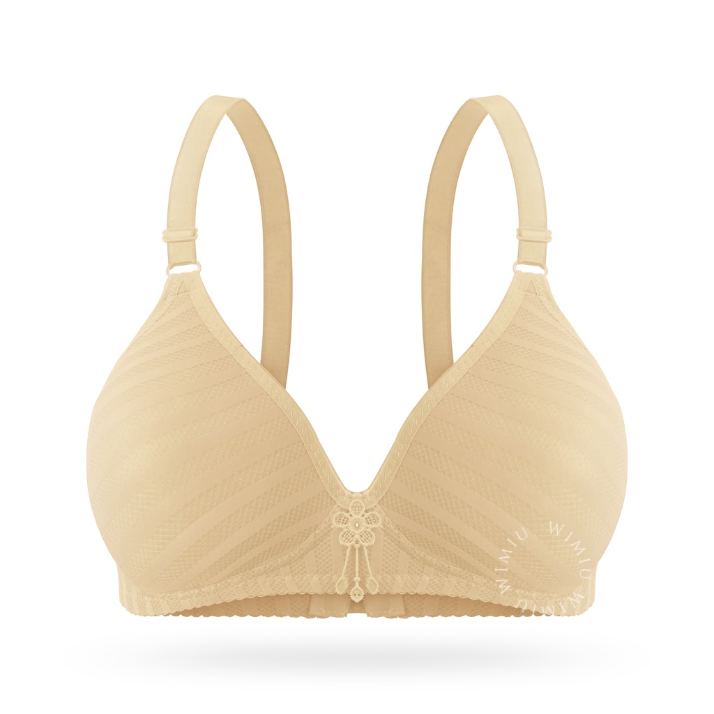 Jual Wimiu BH Wanita Bra Wanita Busa Tipis Tanpa Kawat Katun Jepang ...