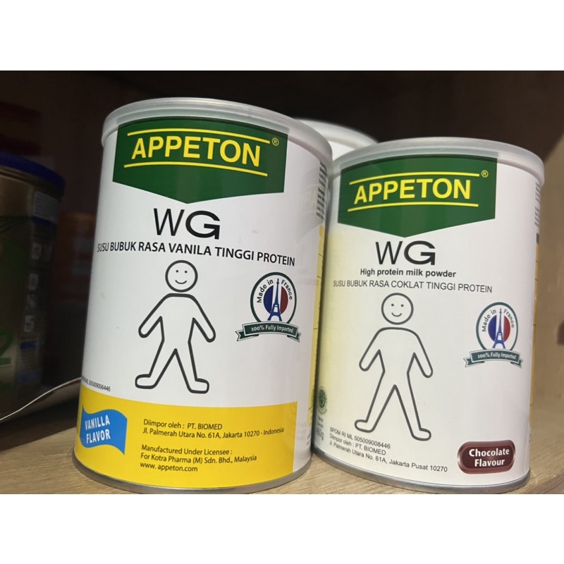 Jual Appeton Weight Gain Susu Untuk Gemuk Rasa Cokelat dan vanila ...