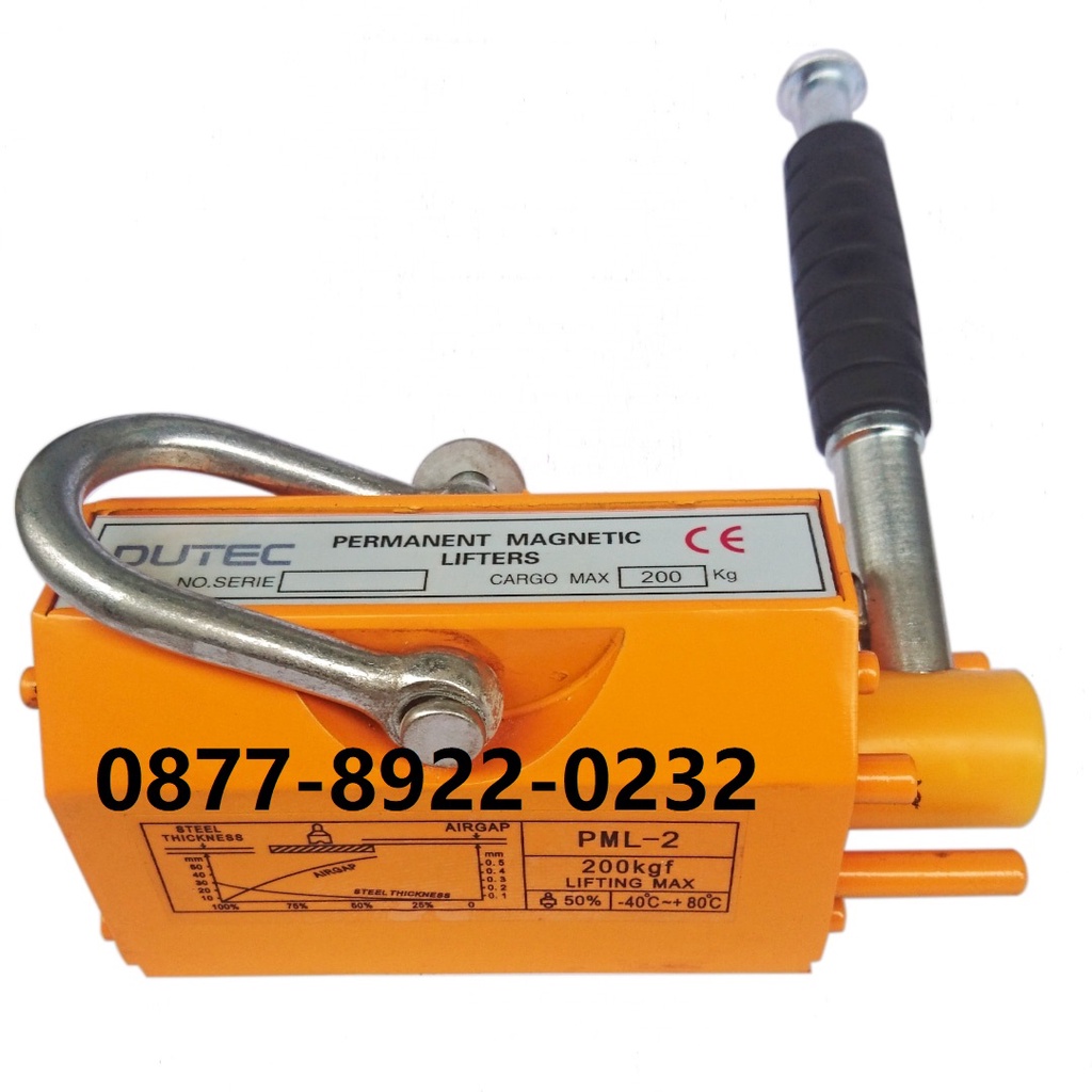 Jual Permanent Magnetic Lifter Magnet Lifting Alat Angkat Plat PML 200 kg | Shopee Indonesia