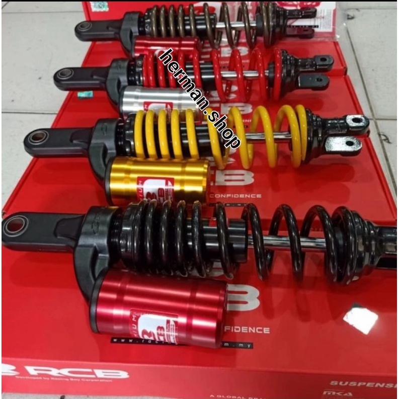 Jual Shockbreaker RCB Tabung vario 125 -vario 150 330mm / shock tabung rcb mb2 beat vario scoopi ...
