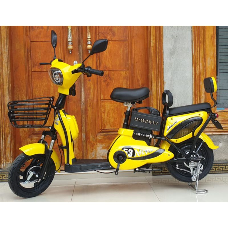 Jual SEPEDA LISTRIK U WINFLY BUTTERFLY BUMBLEBEE 48 VOLT SPESIAL ALARM ...