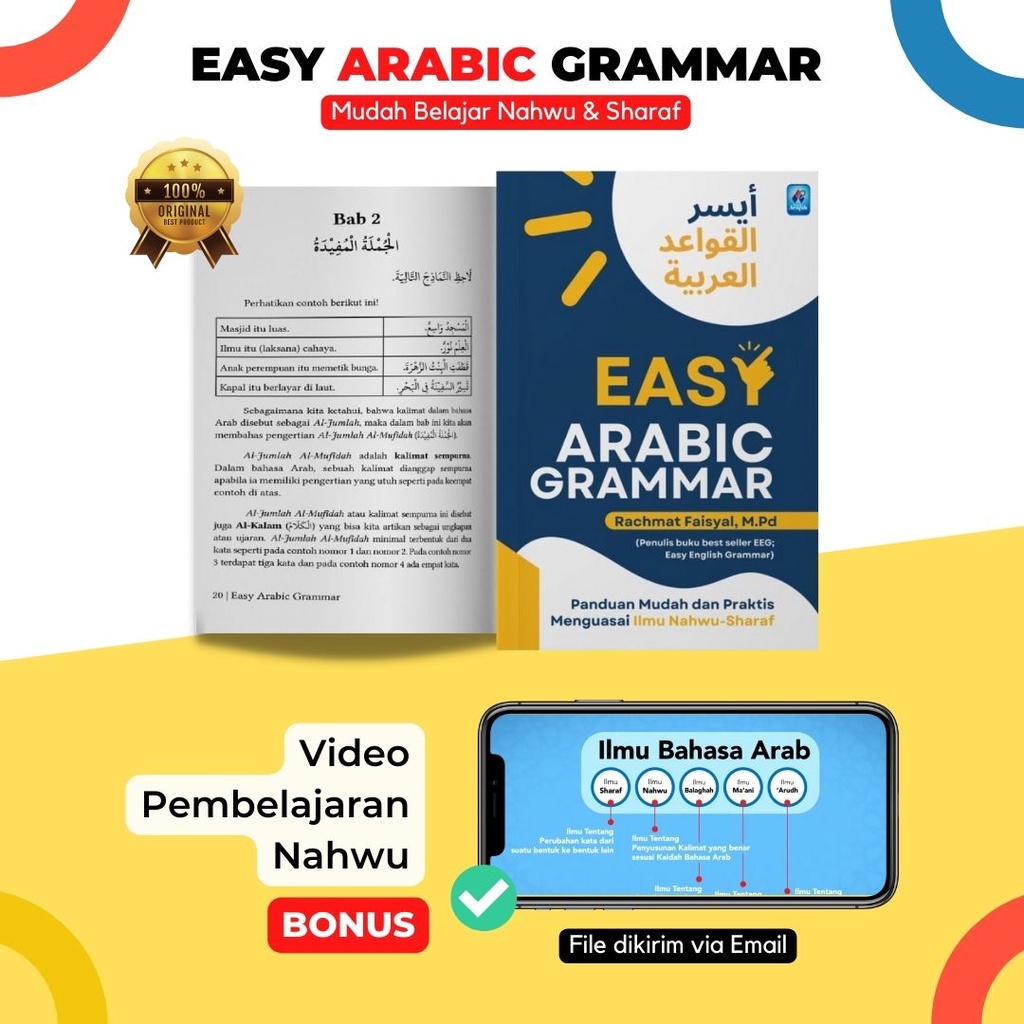 Jual EAG - Easy Arabic Grammar - pustaka arafah - toko buku yahya ...
