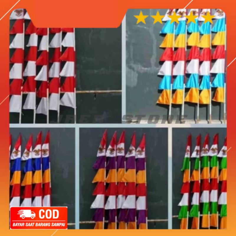 Jual Umbul - Umbul Warna Warni 270cm | Shopee Indonesia