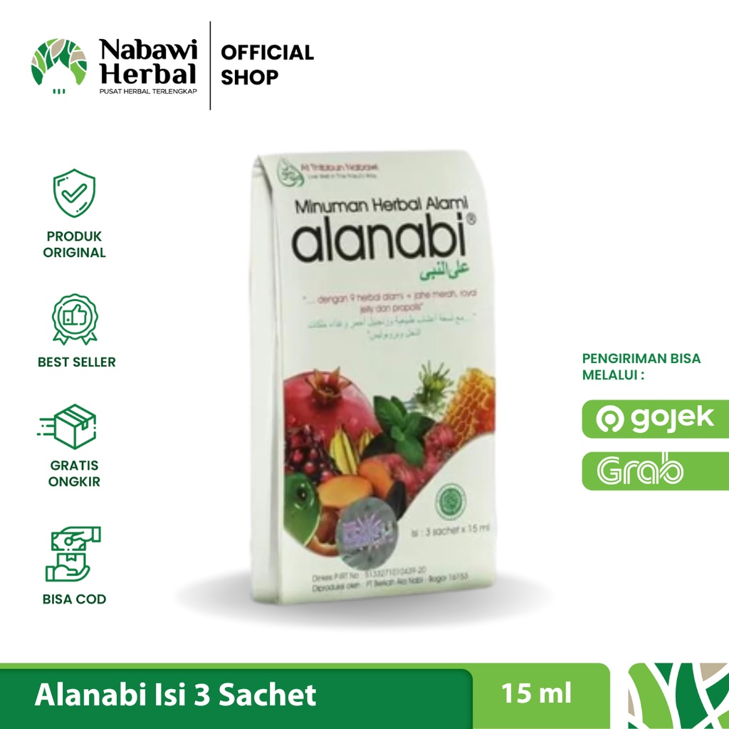 Jual ALANABI - Minuman Herbal Daya Tahun Tubuh Isi 3 Sachet | Shopee ...