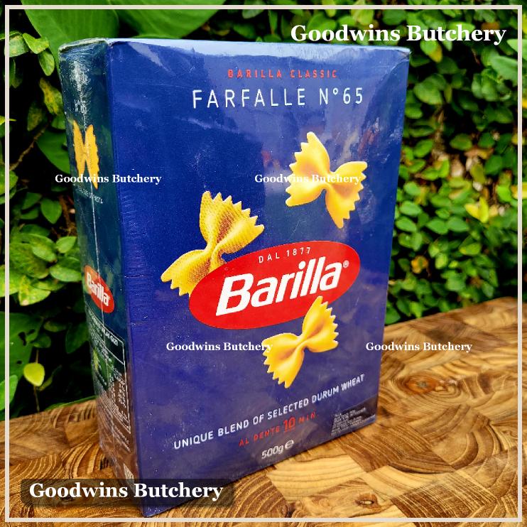 Jual Barilla Italy PASTA FARFALLE No.65 500g | Shopee Indonesia