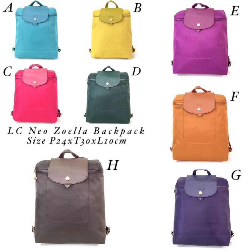 Jual Neo Zoella L0ngc4mp Backpack | Shopee Indonesia