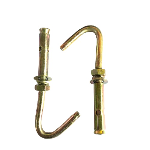 Jual Hook Dynabolt M8 Kuning Hook Anchor Gantungan Kait Kuat Galvanis ...