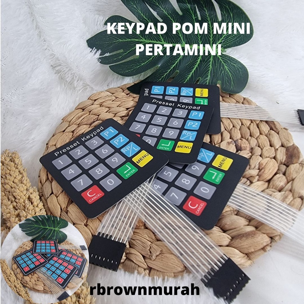 Jual TOMBOL KEYPAD POM MINI PERTAMINI / keypad pertamini pom mini / KEYPAD ARDUINU PERTAMINI ...