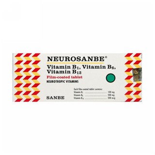 Jual NEUROSANBE 100 MG 1 STRIP ISI 10 TABLET/VITAMIN B /VITAMIN SYARAF ...