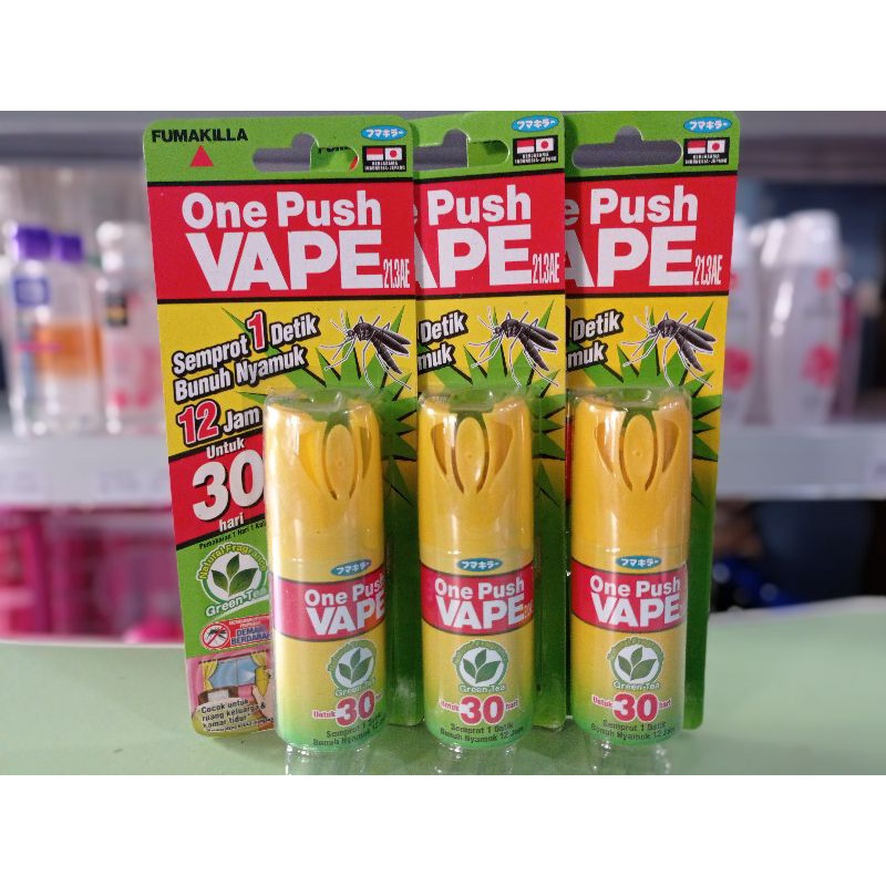 Jual Obat Nyamuk One Push Vape 10ml | Shopee Indonesia