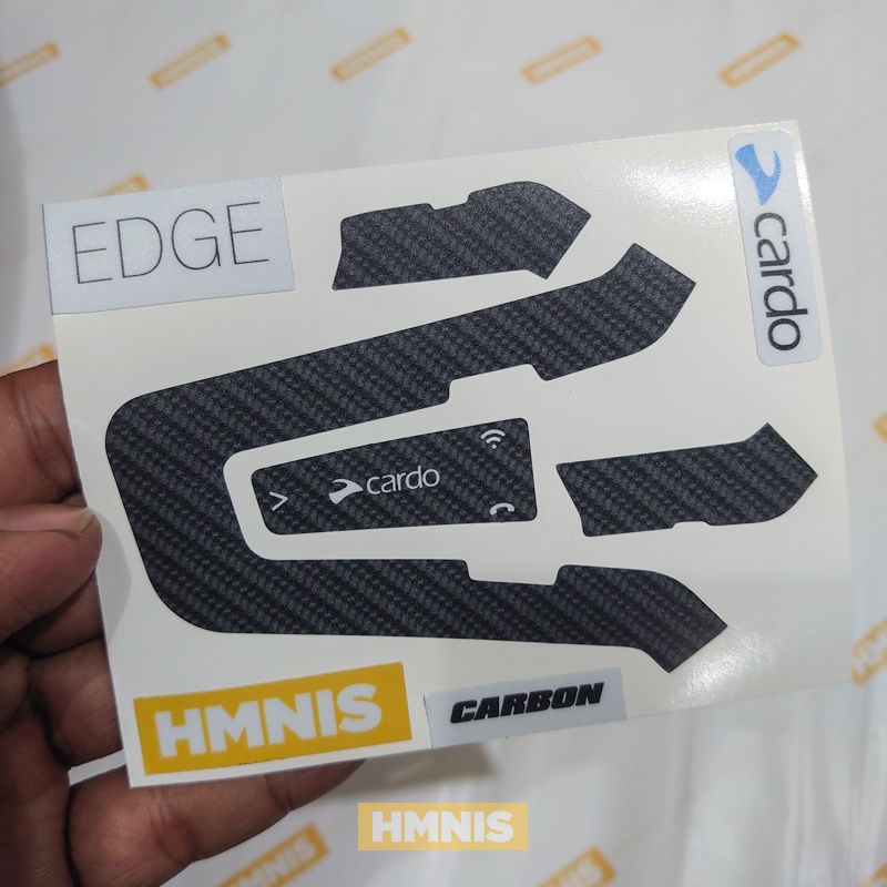 Jual Sticker Skin Cardo Packtalk EDGE Carbon, Anti Gores Cardo Packtalk ...