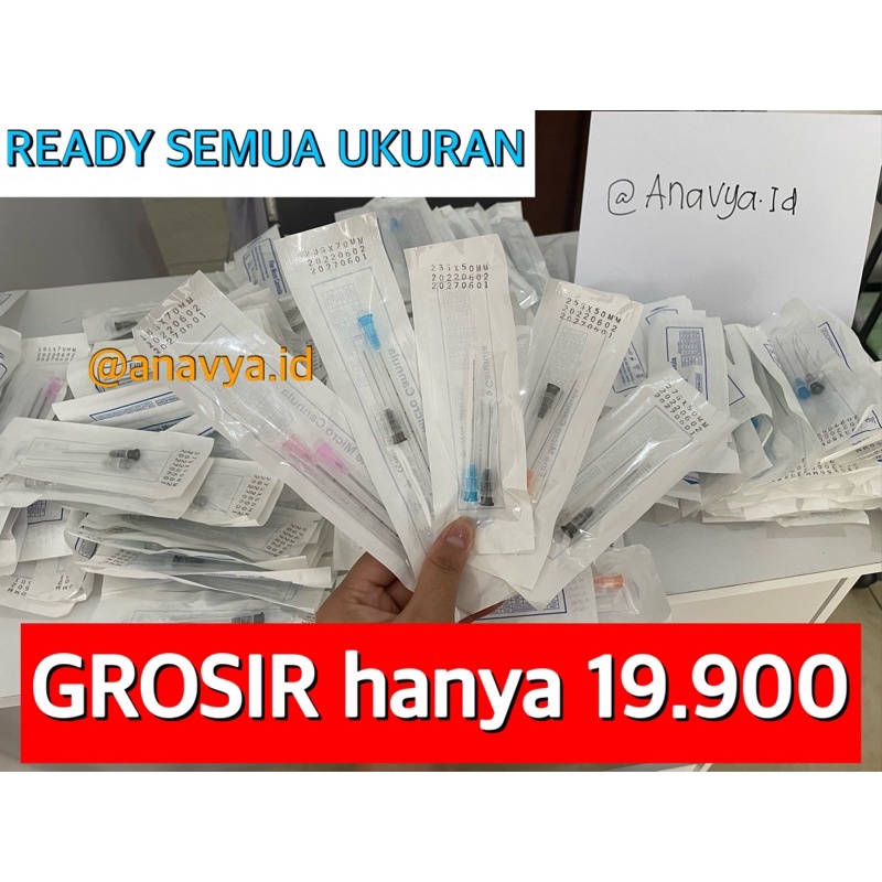 Jual Cannula Canulla Canula Kanula Filler Needle long Blunt Subsisi ...