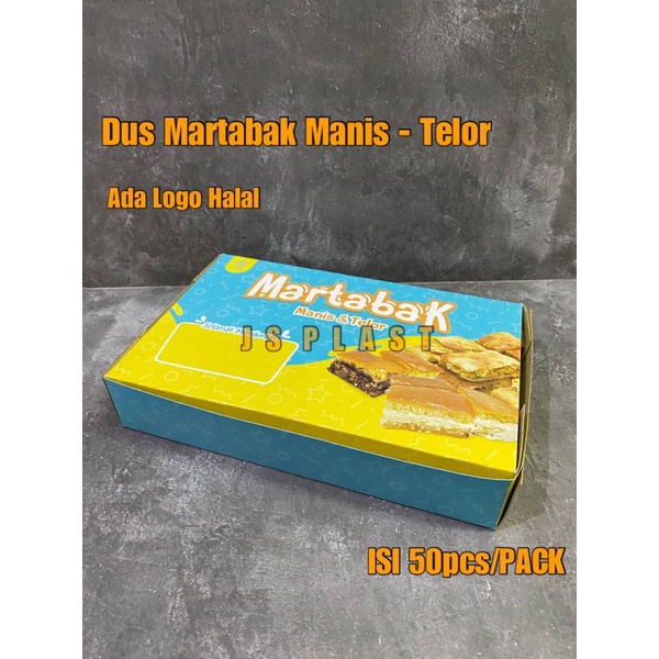 Jual (ISI 50PCS) Dus Martabak Istimewa / Box Martabak - Kotak Martabak ...