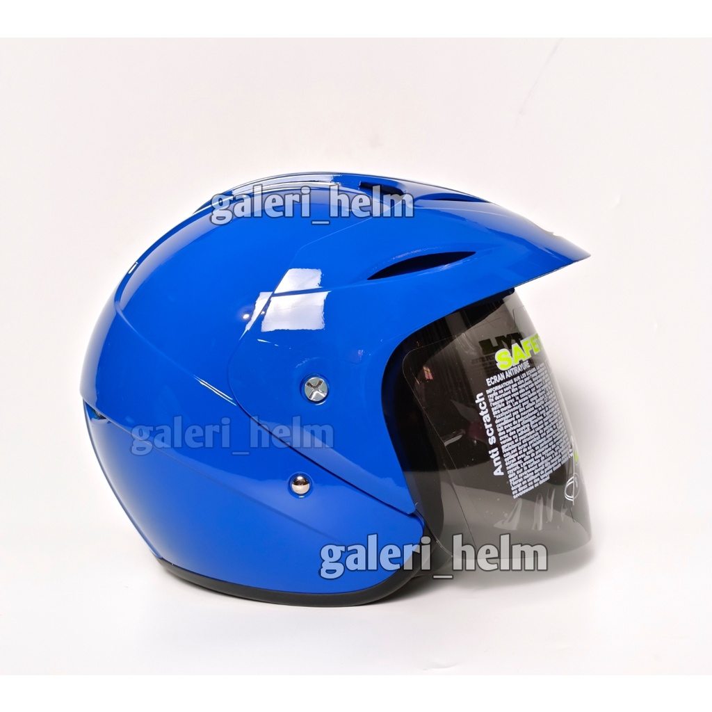 Jual HELM HIU NICO SOLID |HALF FACE SNI MURAH | Shopee Indonesia