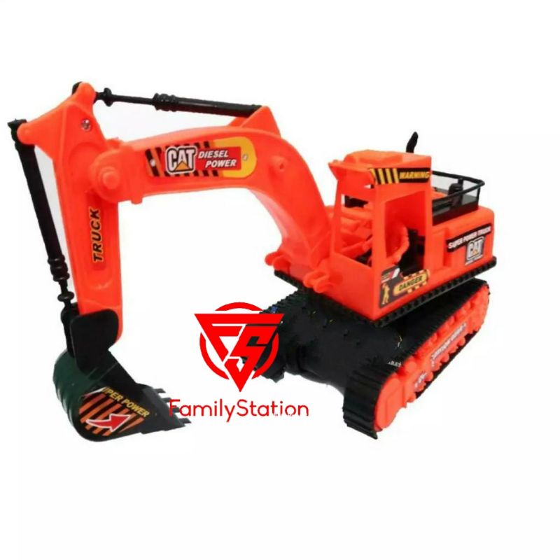 Jual Mainan Anak Mobil Truck Beko Konstruksi Truk Excavator tanpa ...