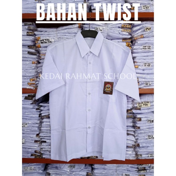 Jual Baju Seragam Sekolah SMA SMK Pendek Bahan Sunwash Twist Licin Merk ...