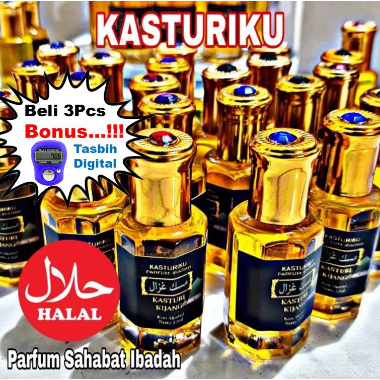 Jual Parfum Kasturi Kijang Sholat Parfum Arab Minyak Wangi Asli Non Alkohol Kasturiku Parfum ...