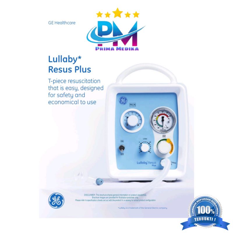 Jual Lullaby Resus Plus GE Healthcare / T-Piece Resuscitation / Neopuff GE | Shopee Indonesia