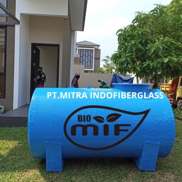 Jual ground tank, tanki tanam, ground tank fiber 2.000 Liter | Shopee ...
