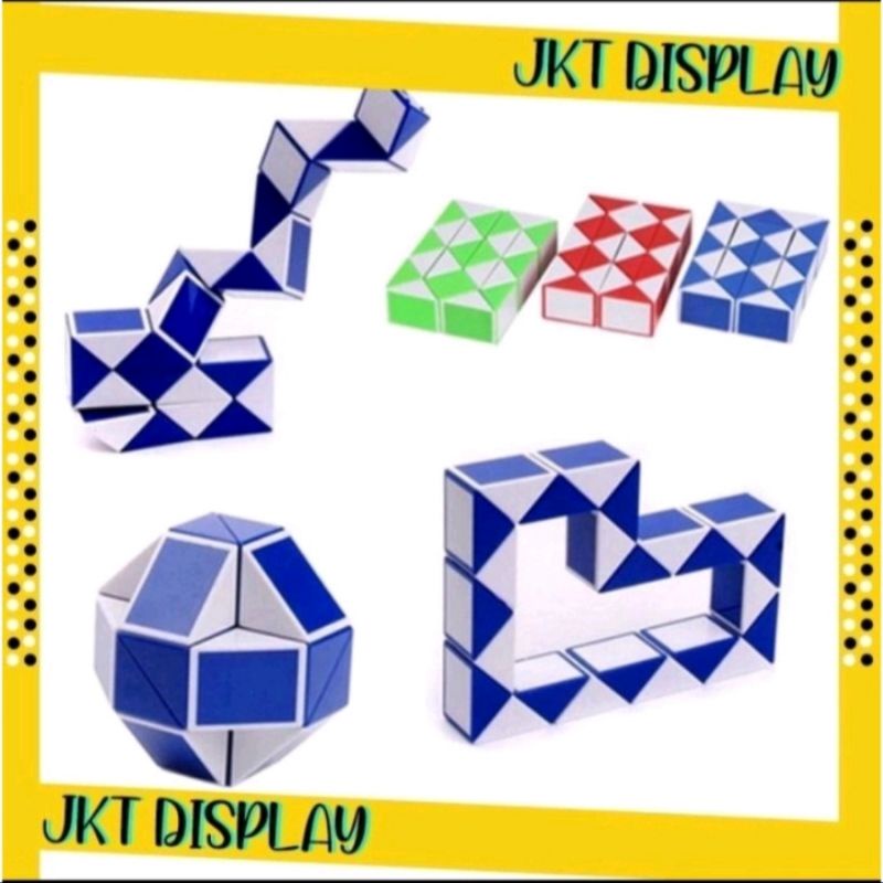 Jual Mainan Rubik Ular || Mainan Rubic Snake || Game Rubik | Shopee ...