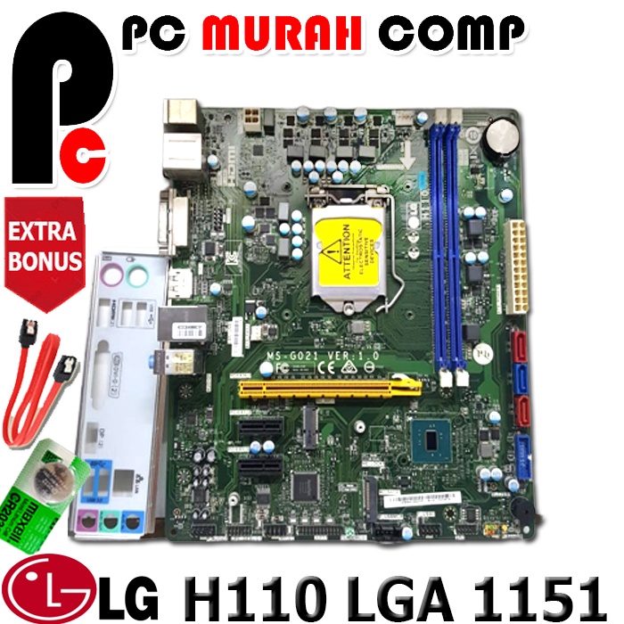 Jual Motherboard LGA H110 LGA 1151 DDR4 OEM | Shopee Indonesia