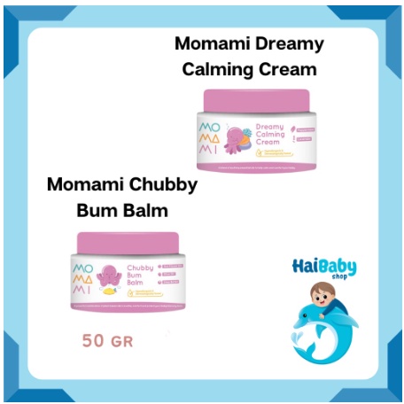 Jual Momami Dreamy Calming Cream/Momami Chubby Bum Balm 50 gr | Shopee ...