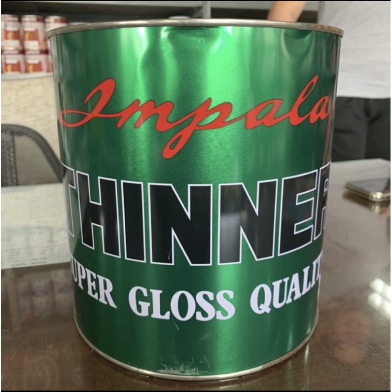 Jual THINNER IMPALA 1L | PENGENCER CAT | THINNER HIGH GLOSS | Shopee Indonesia