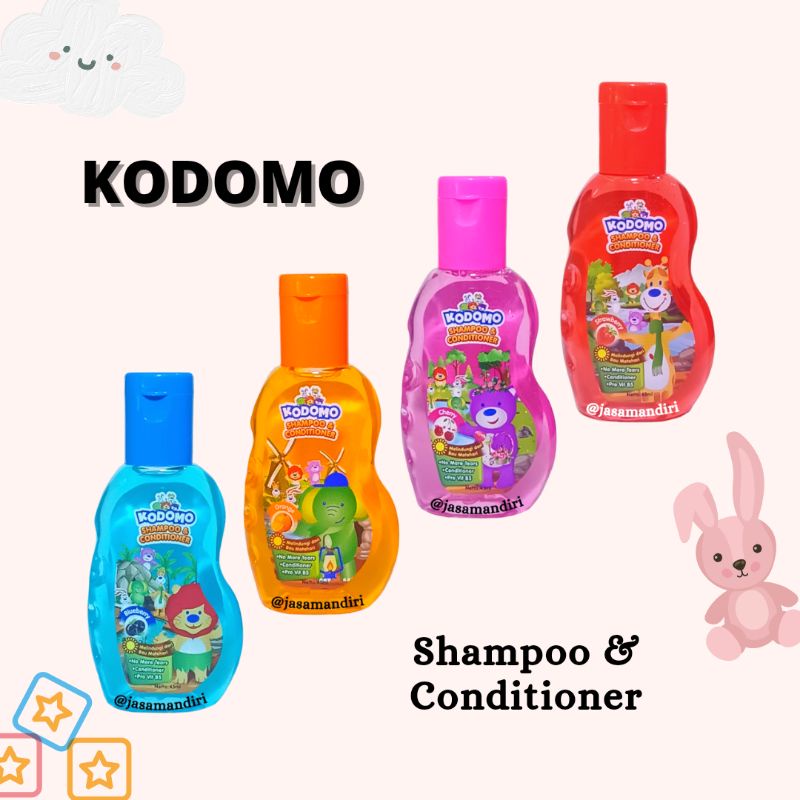 Jual Kodomo Shampoo Gel Botol 45ml | Shopee Indonesia