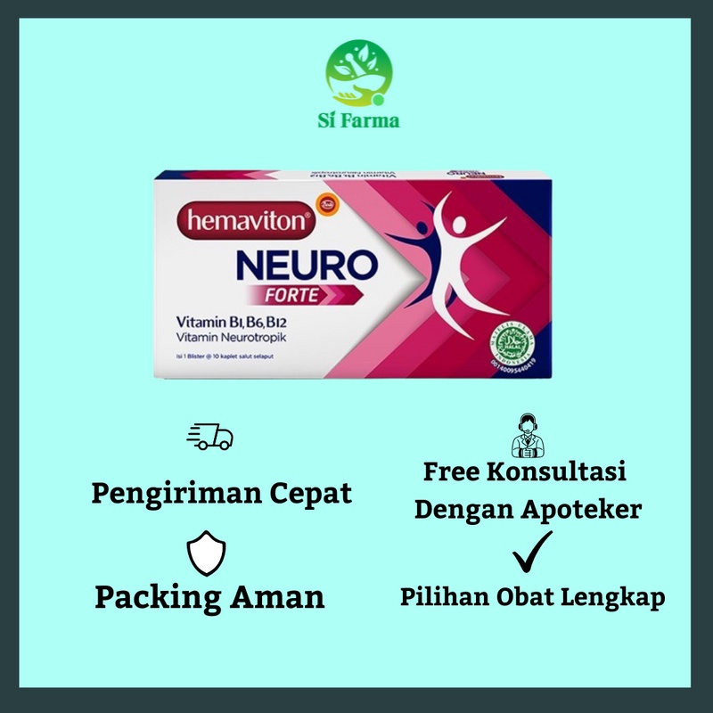 Jual Hemaviton Neuro Forte/Suplemen untuk Neuropati dengan Gejala ...