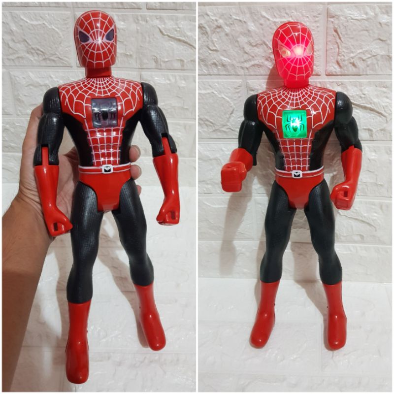 Jual Mainan Robot Spiderman - Replika Miniatur Super Hero Spiderman ...