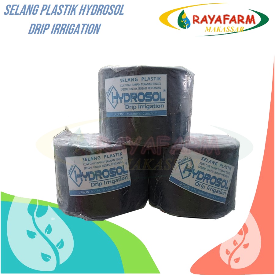 Jual Selang Plastik / Selang Drip Irigasi Hydrosol 0,15Micron x 10cm x ...