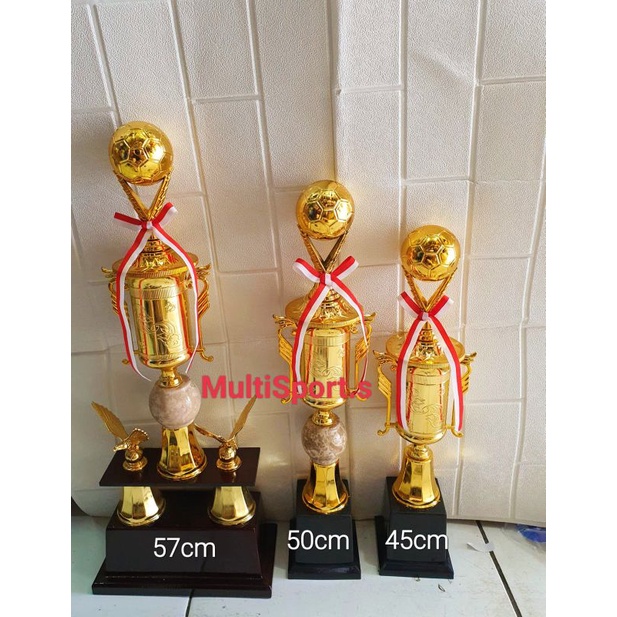 Jual PIALA TROPHY PAKET KAKI 2 KAKI 1 BOLA TENIS MEJA BADMINTON VOLLY ...