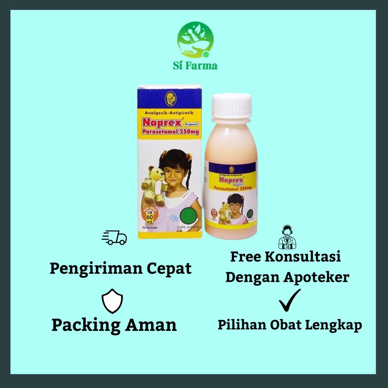 Jual Naprex Syrup 60 ml/Menurunkan Demam dan Meredakan Nyeri | Shopee ...