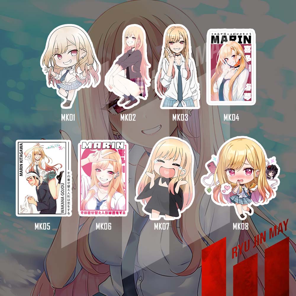 Jual Sticker Anime - Sono Bisque Doll wa Koi o Suru - Marin Kitagawa ...