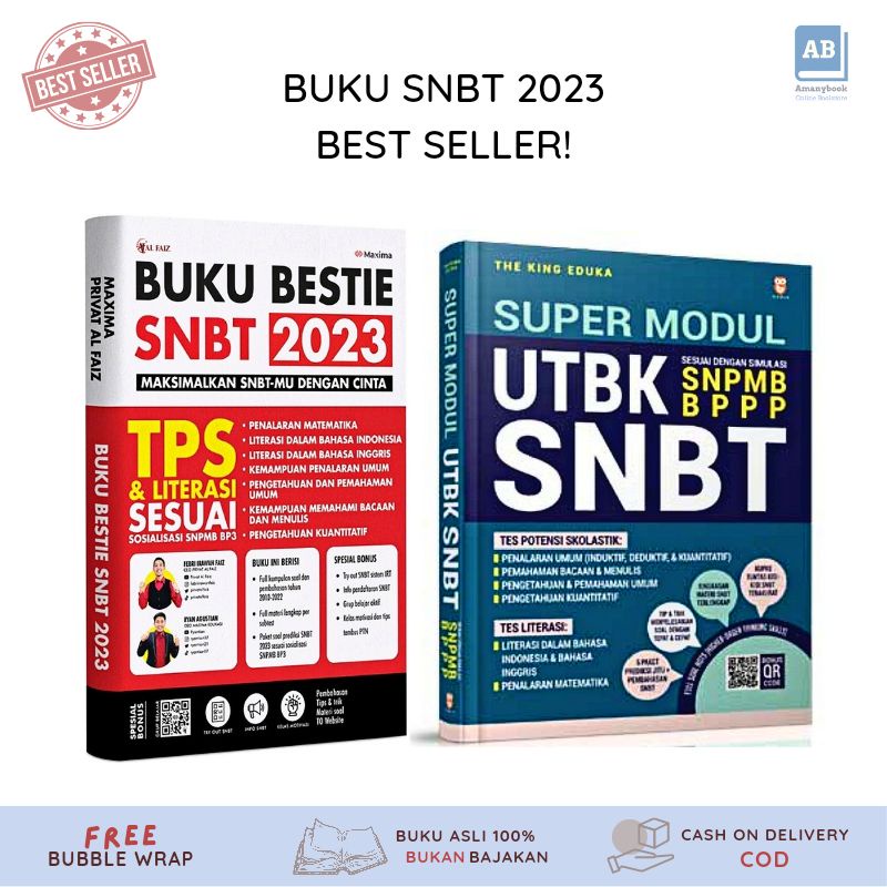 Jual Terbaru Buku Bestie Snbt 2023 Tps And Super Modul Utbk Snbt 2023