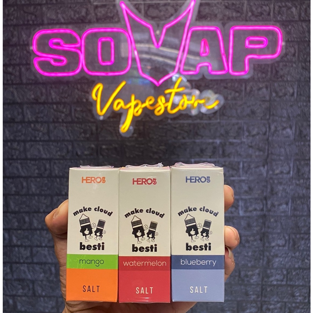 Jual Besti Salt Nic 30mg 30ml by Hero57 | Shopee Indonesia
