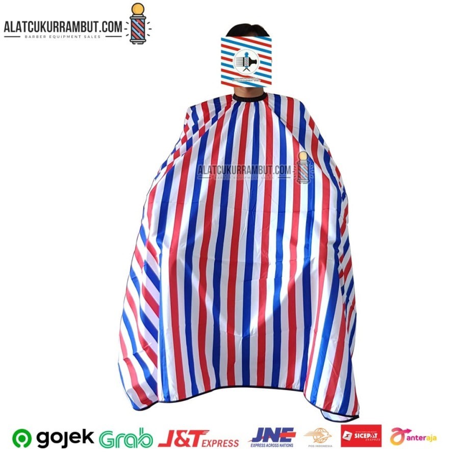 Jual Kain Kep Kip Cape Cukur Rambut Kain Pangkas Barber Salon Gunting ...