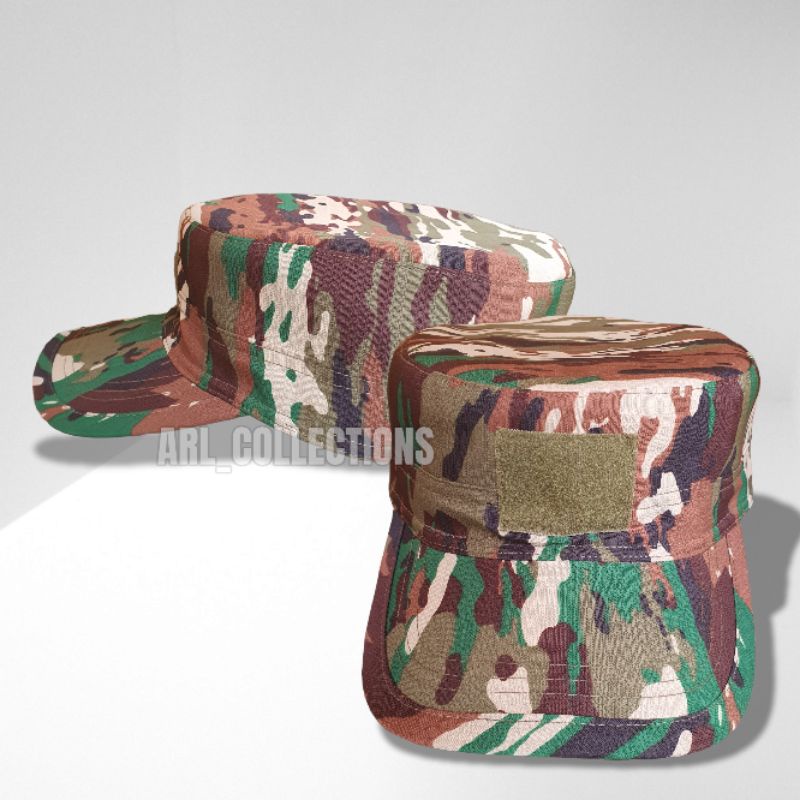 Jual topi pet pdl loreng kasad tni terbaru - topi pet comando loreng ...