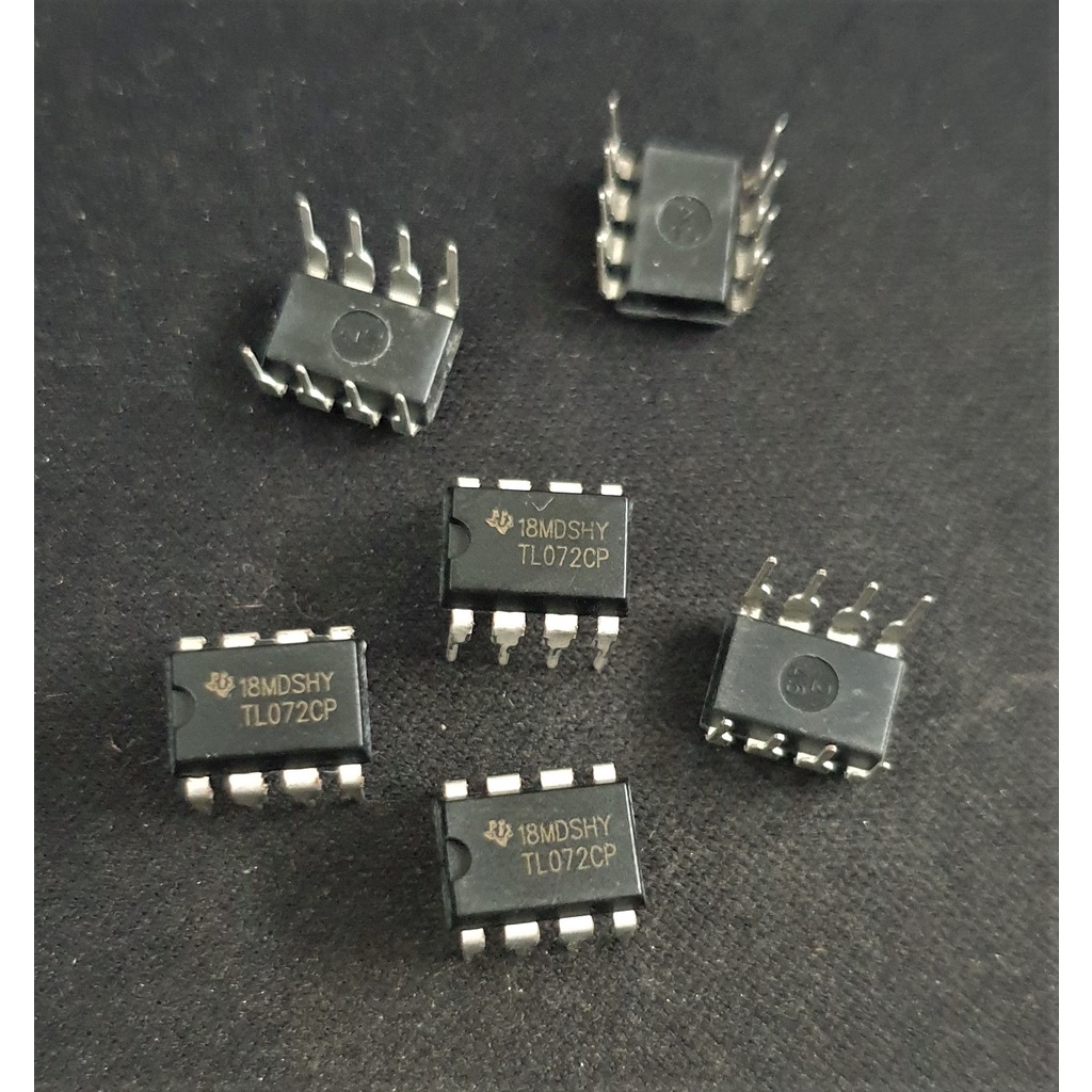 Jual IC TL072CP TL 072 CP Operational Amplifiers JFET Input Low Noise ...